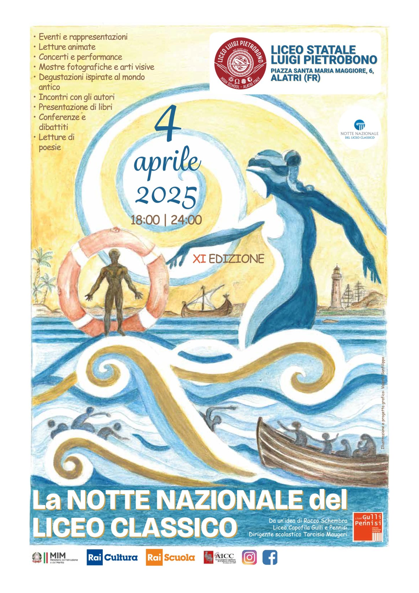 Notte Nazionale del liceo Classico – Liceo "L. Pietrobono" – Alatri ( FR )